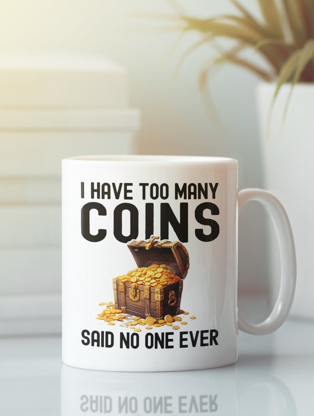Coin Collector Gifts, Coin Lover Mug, Funny Gifts for Watch Enthusiast ...
