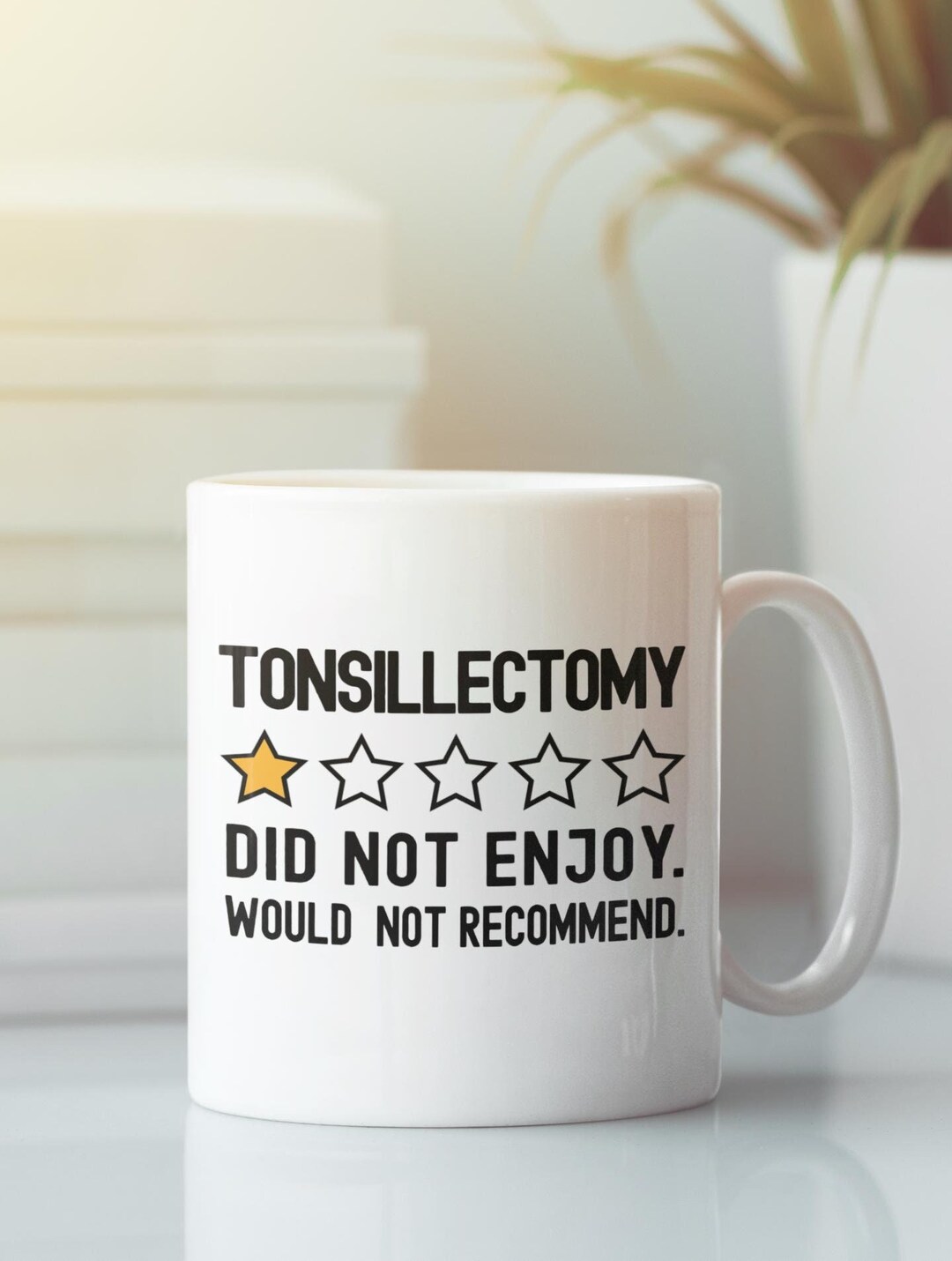 Tonsillectomy Mug, Tonsil Surgery Gifts, Funny Tonsil Removal Coffee ...