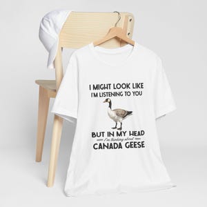 Canada Goose Shirt, Canadian Goose Gifts, Funny Canada Goose Unisex Tee ...