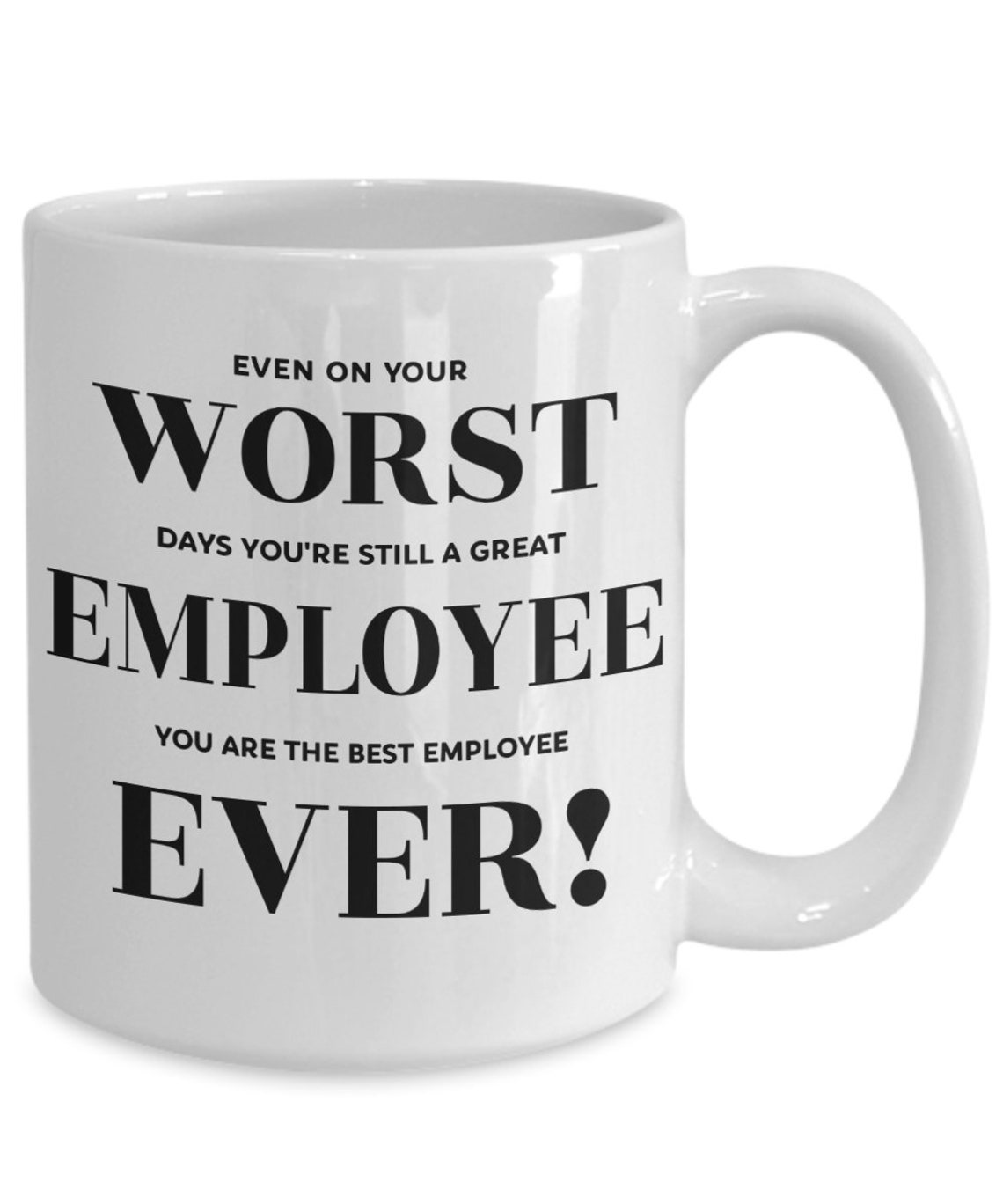 Employee Gifts, Best Employee Mug, Funny Employee Gift, Funny Employee ...