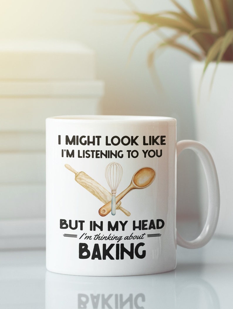 Baker Gifts, Funny Baking Mug, Presents for Bakers, I Might Look Like I ...