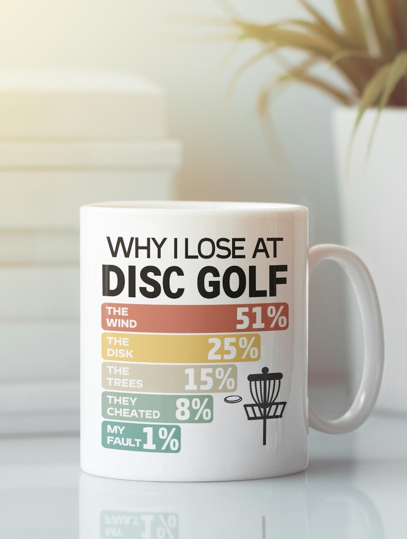 Funny Disc Golf Coffee Mug, Frisbee Lover Coffee Cup Gift - Etsy