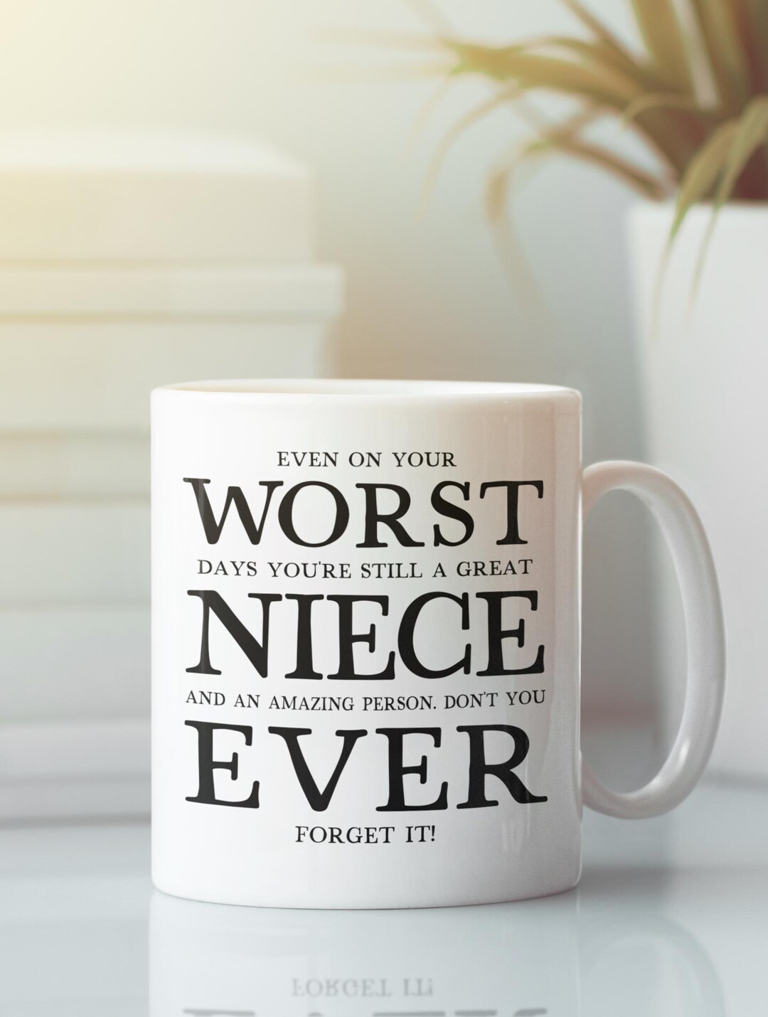 Funny Niece Mug, Worst Niece Ever, Best Niece Ever Gift, Sarcastic Mug ...