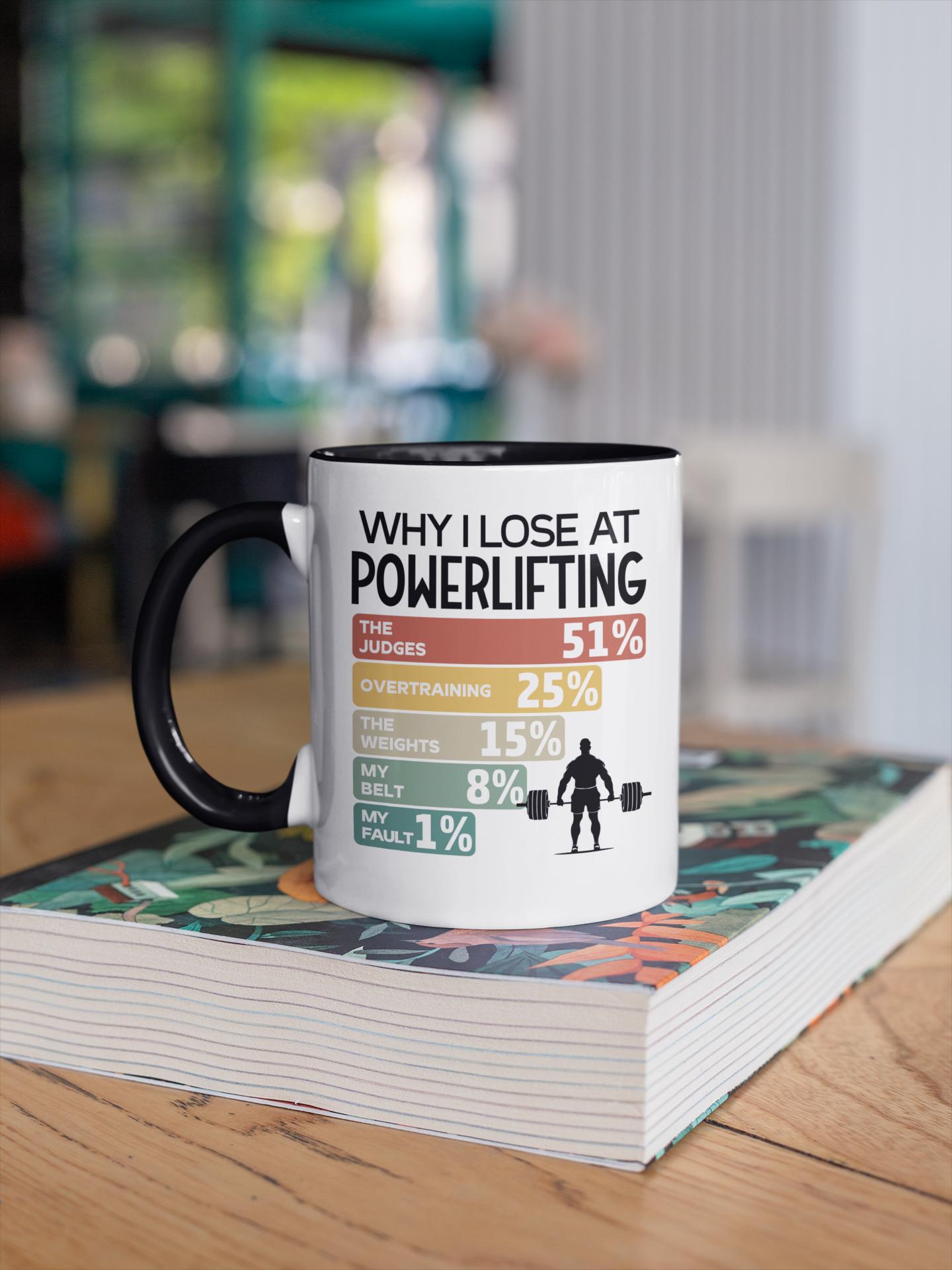 Funny Powerlifting Gifts, Powerlifter Mug, Funny Presents for Power ...