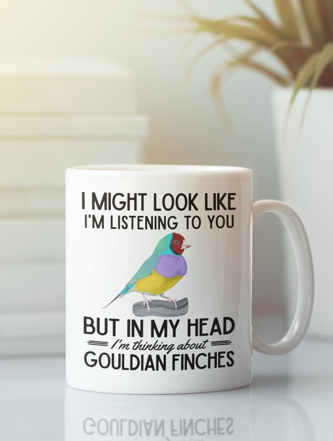 Gouldian Finch Gifts, Gouldian Finch Mug, Funny Finch Lover Coffee Cup ...