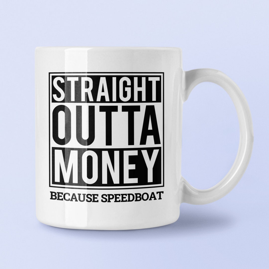 Speedboat Gift, Speed Boat Mug, Speedboat Racer Gift, Speed Boat Lover ...