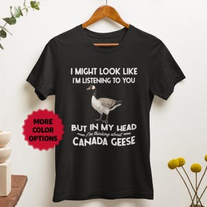 Canada Goose Shirt, Canadian Goose Gifts, Funny Canada Goose Unisex Tee ...