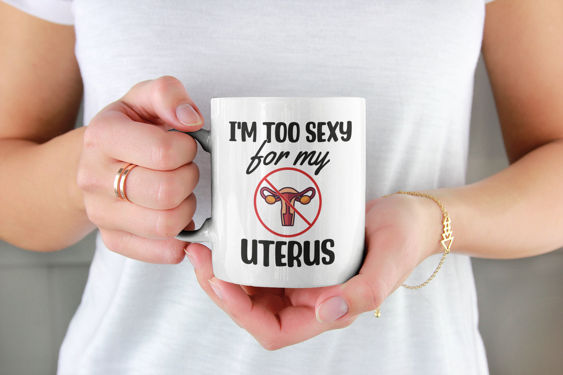 Hysterectomy Mug, Uterus Removal Gift, Funny Uterus Mug, Uterus Surgery ...