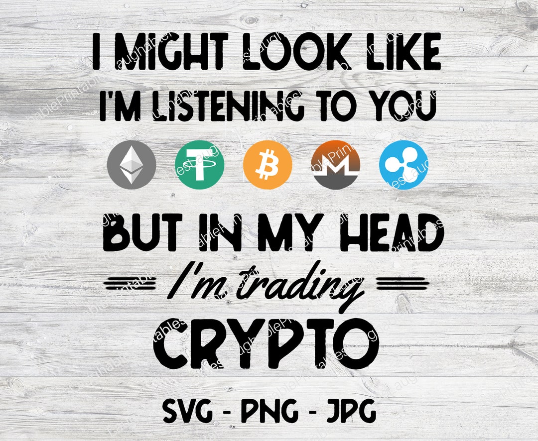 Crypto Trading SVG, Cryptocurrency Png Jpg Instant Download, Bitcoin ...