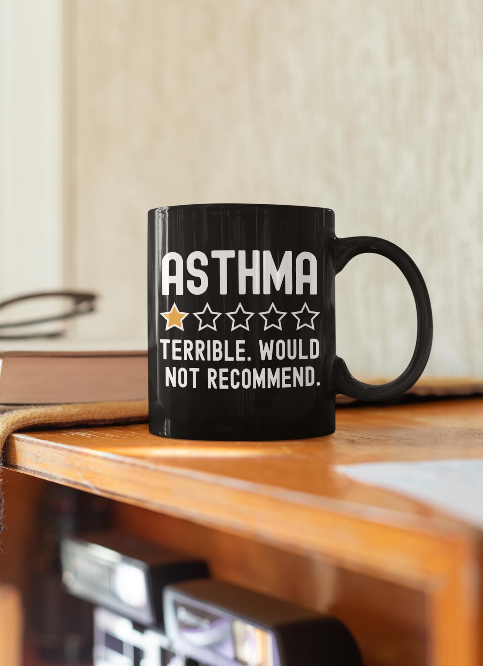 Glaucoma Mug, Glaucoma Gifts, Funny Glaucoma Coffee Cup, One Star ...