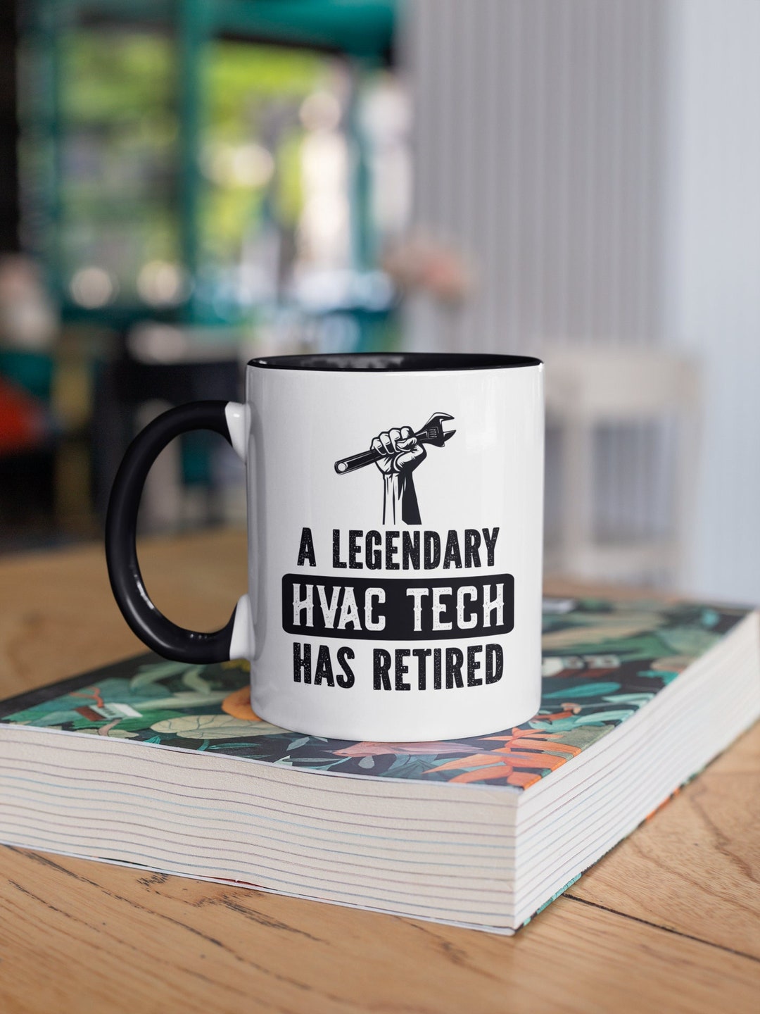 Retired HVAC Tech Gifts, HVAC Technician Retirement Mug, A Legendary ...