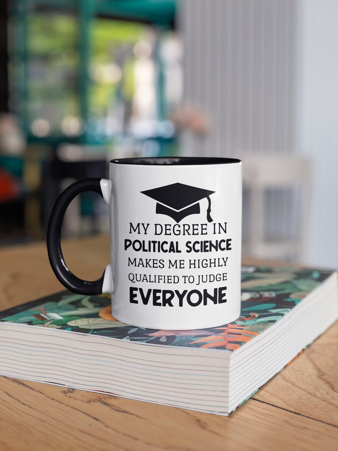 Political Science Gift, Political Science Mug, My Degree in Political ...