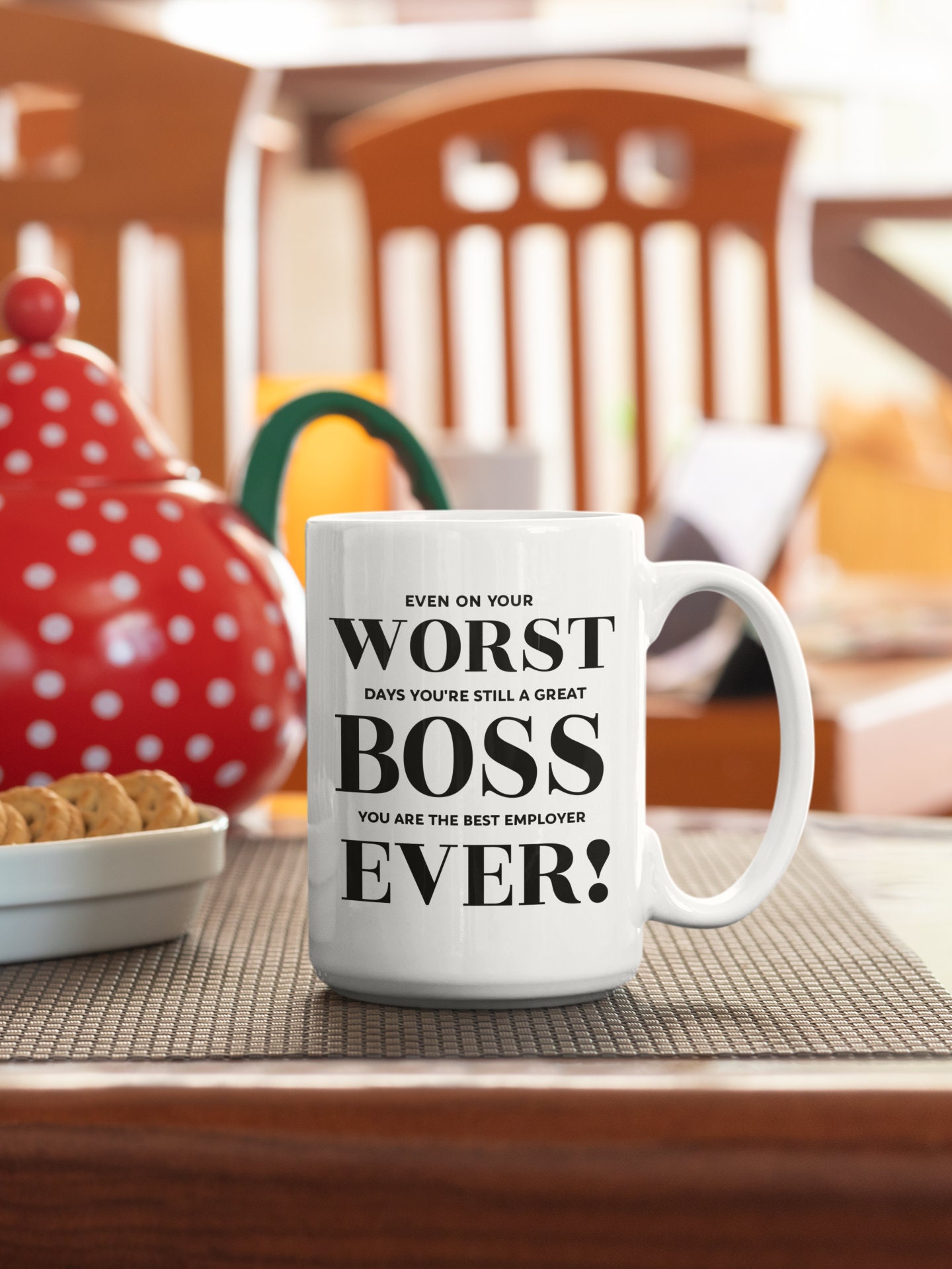 World's Worst Boss, Funny Boss Mug, Worst Boss Ever Mug, Boss Gifts ...