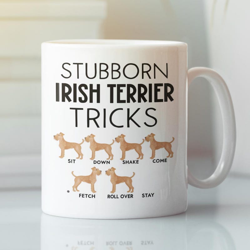 Irish Terrier Coffee Cup - Etsy