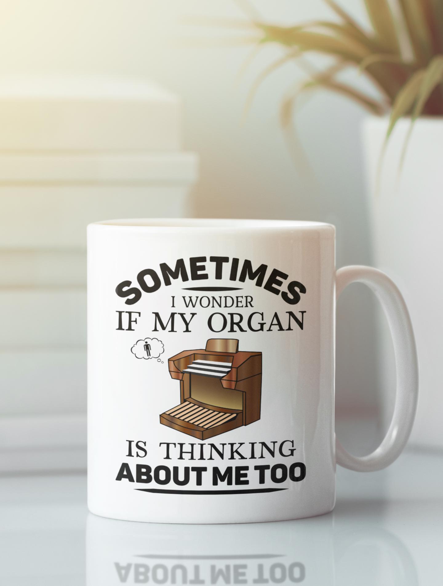 Organist Gifts, Funny Organ Mug, Pipe Organ Lover Cup, Present for ...