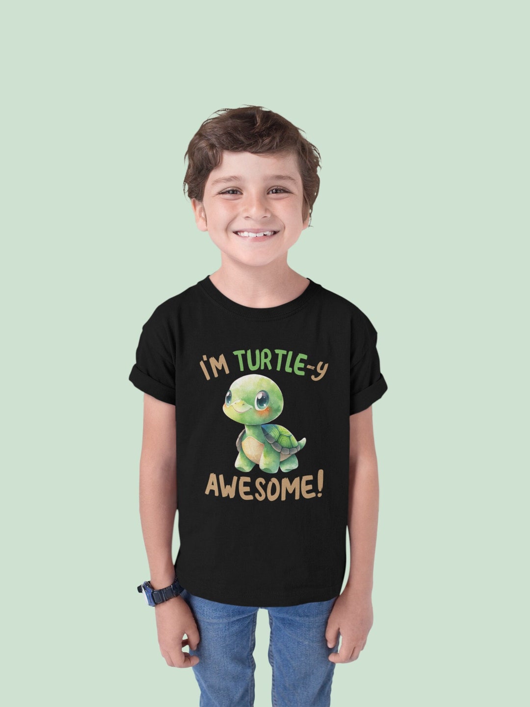 Turtle Shirt for Kids, Cute Kids Turtle Tshirt, Turtle Lover Gifts ...