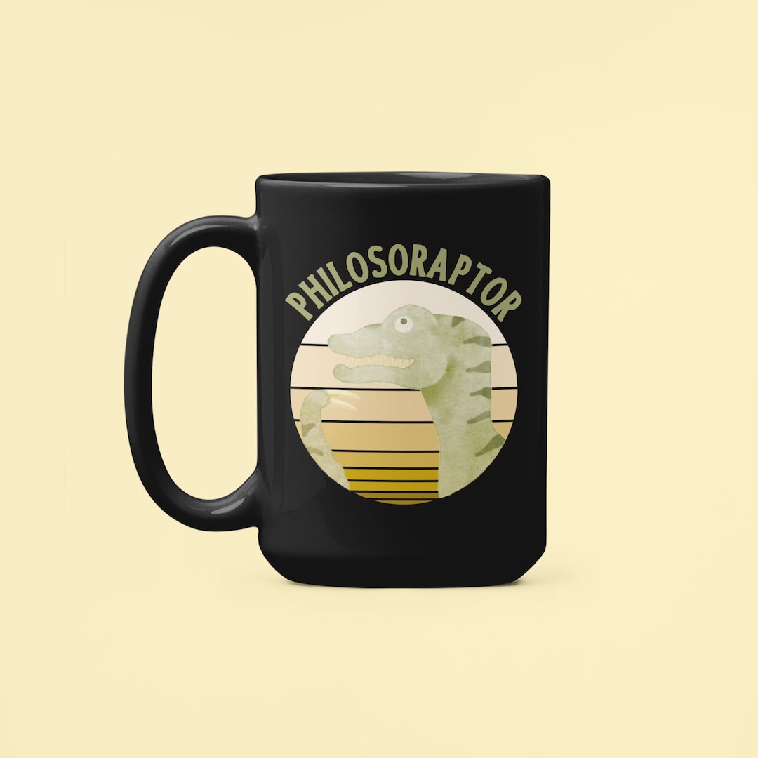 Philosopher Gift, Philosoraptor Mug, Funny Philosophy Coffee Mug ...