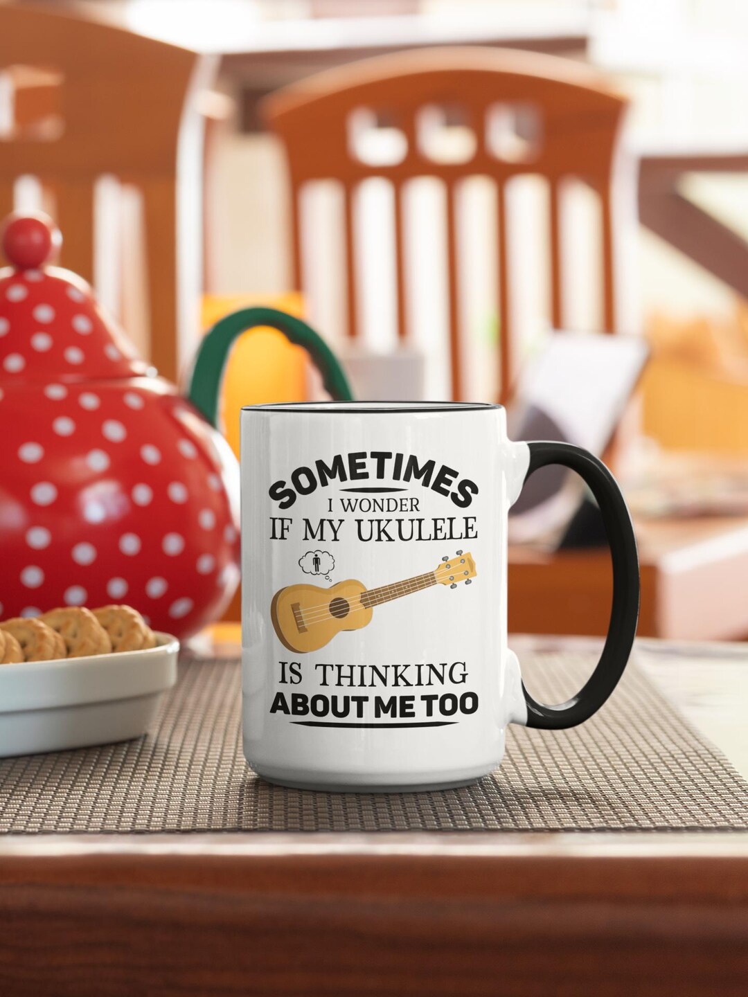 Ukulele Gifts, Funny Ukelele Player Mug, Ukulelist Coffee Cup ...