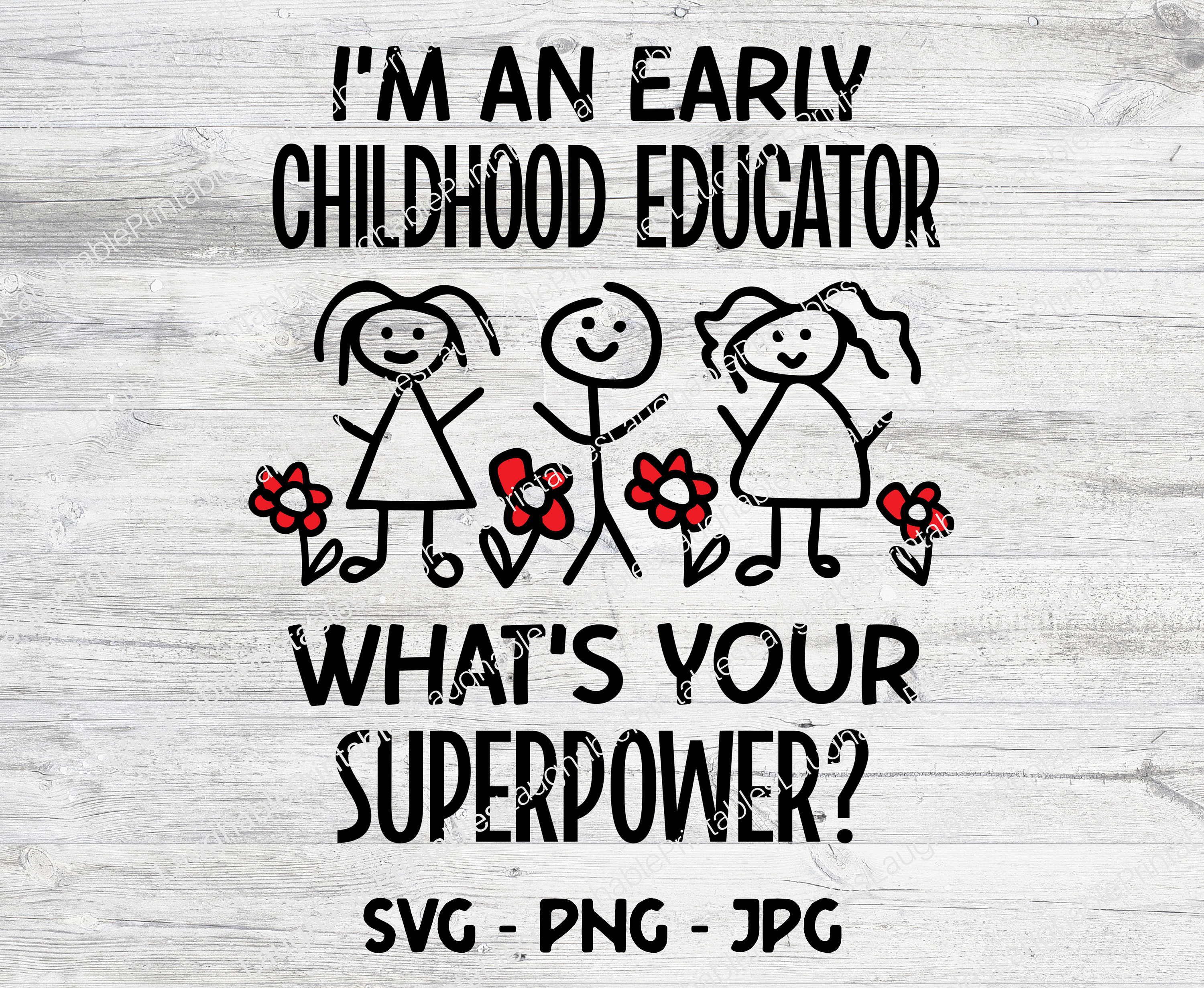 Early Childhood Education SVG, Funny ECE Digital File, Downloadable Png ...