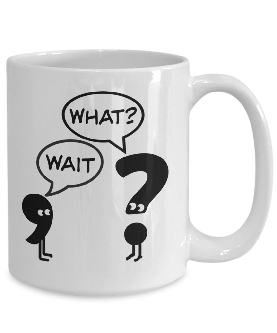 Funny Grammar Mug Punctuation Cup Gift for English Teacher - Etsy