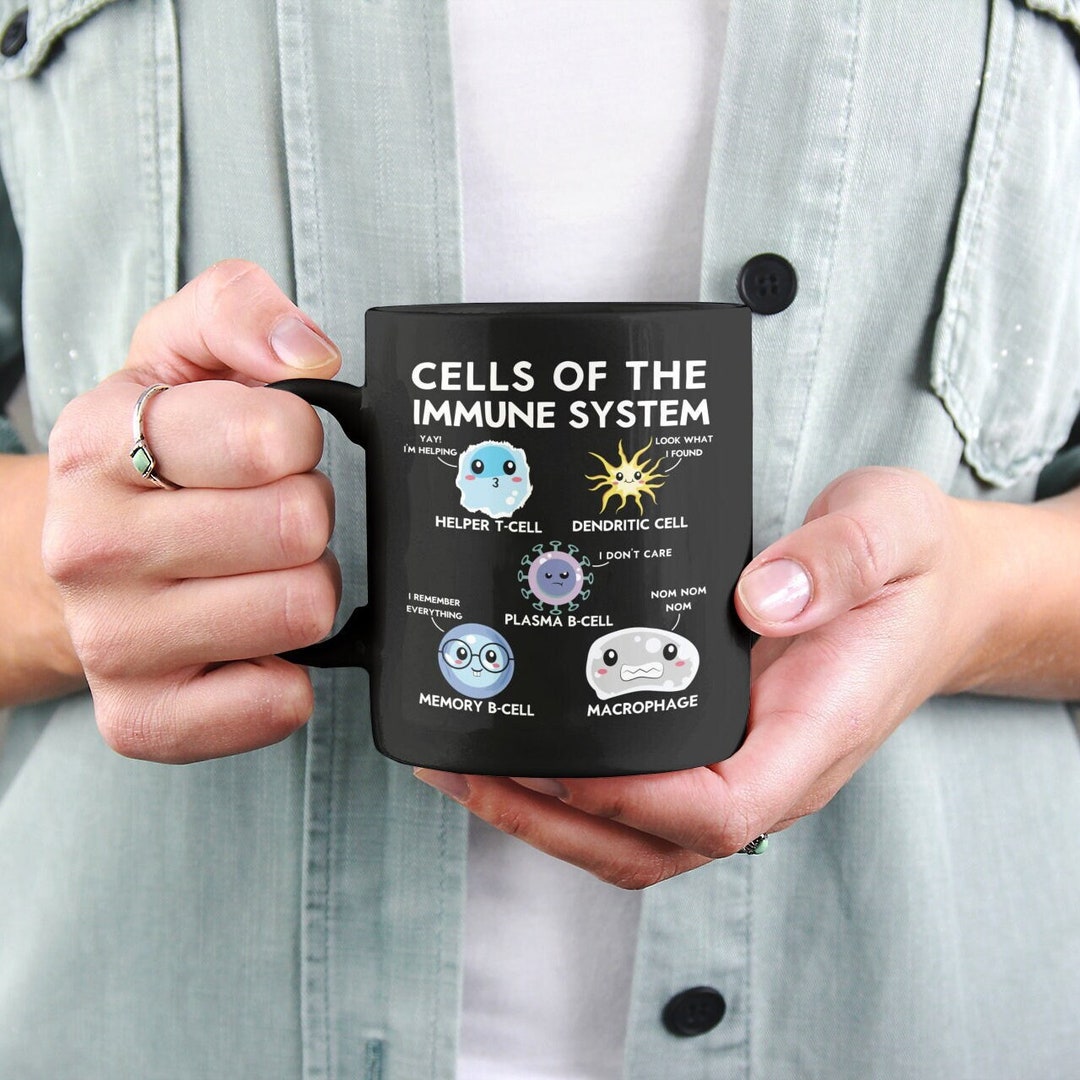 Immunology Gifts, Immunologist Mug, Cells of the Immune System Mug ...