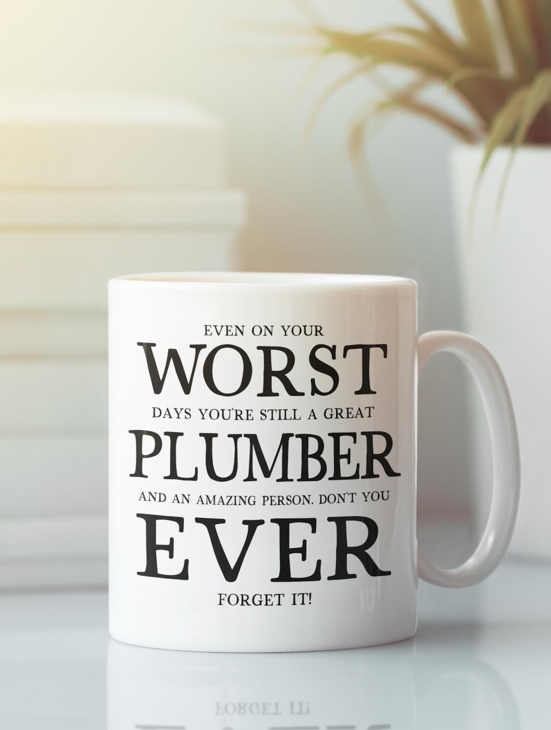 Worst Plumber Ever Mug, Funny Plumber Gift, Sarcastic Coffee Mug, Best ...