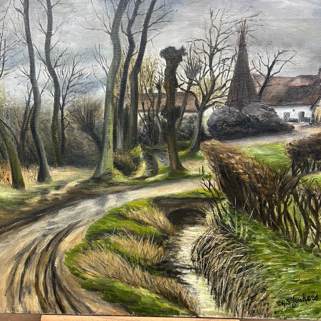 Road to Perdition - Oil Painting by Ch. S’jonkers - Etsy