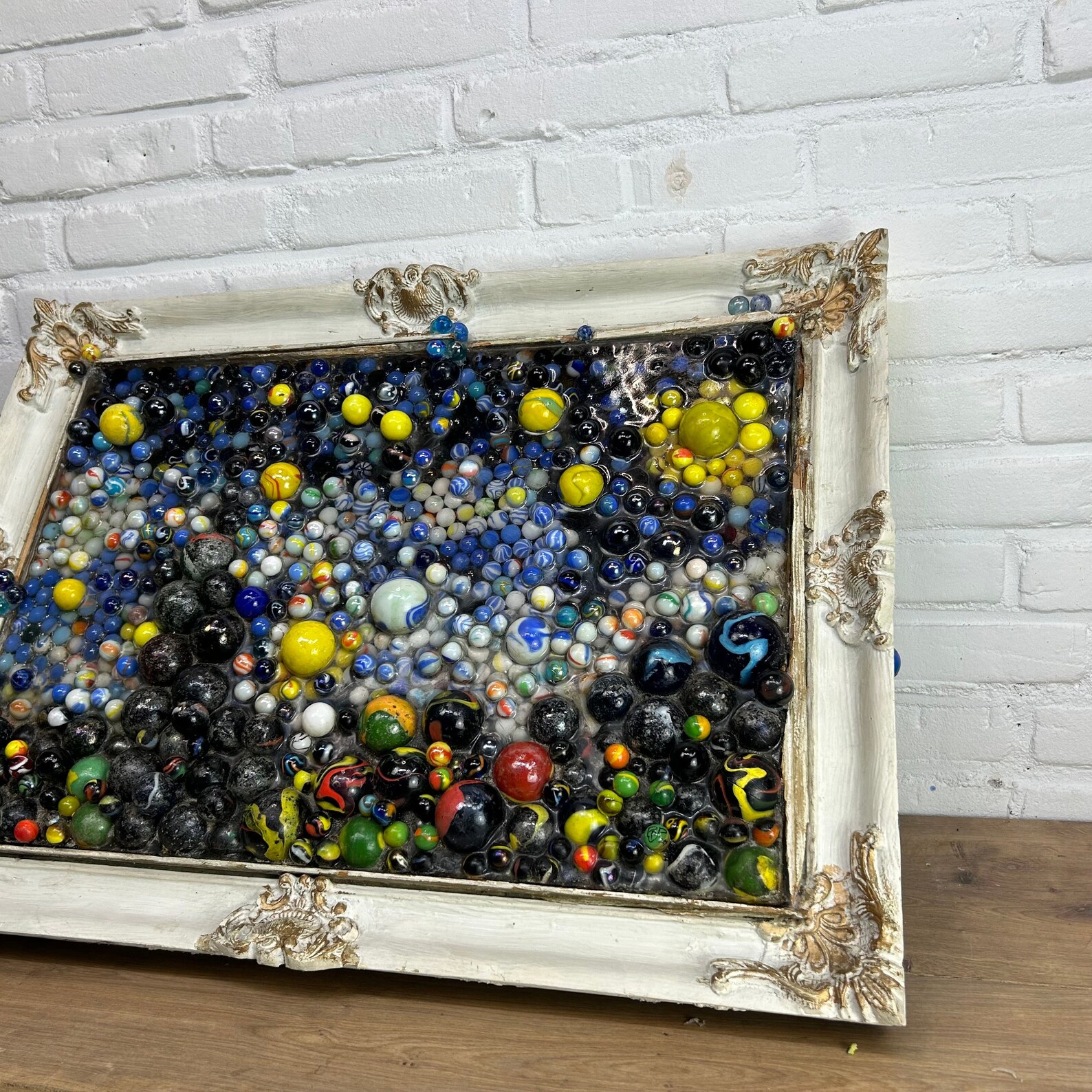 Starry Night of Marbles Original Artwork Also Available as Printed ...