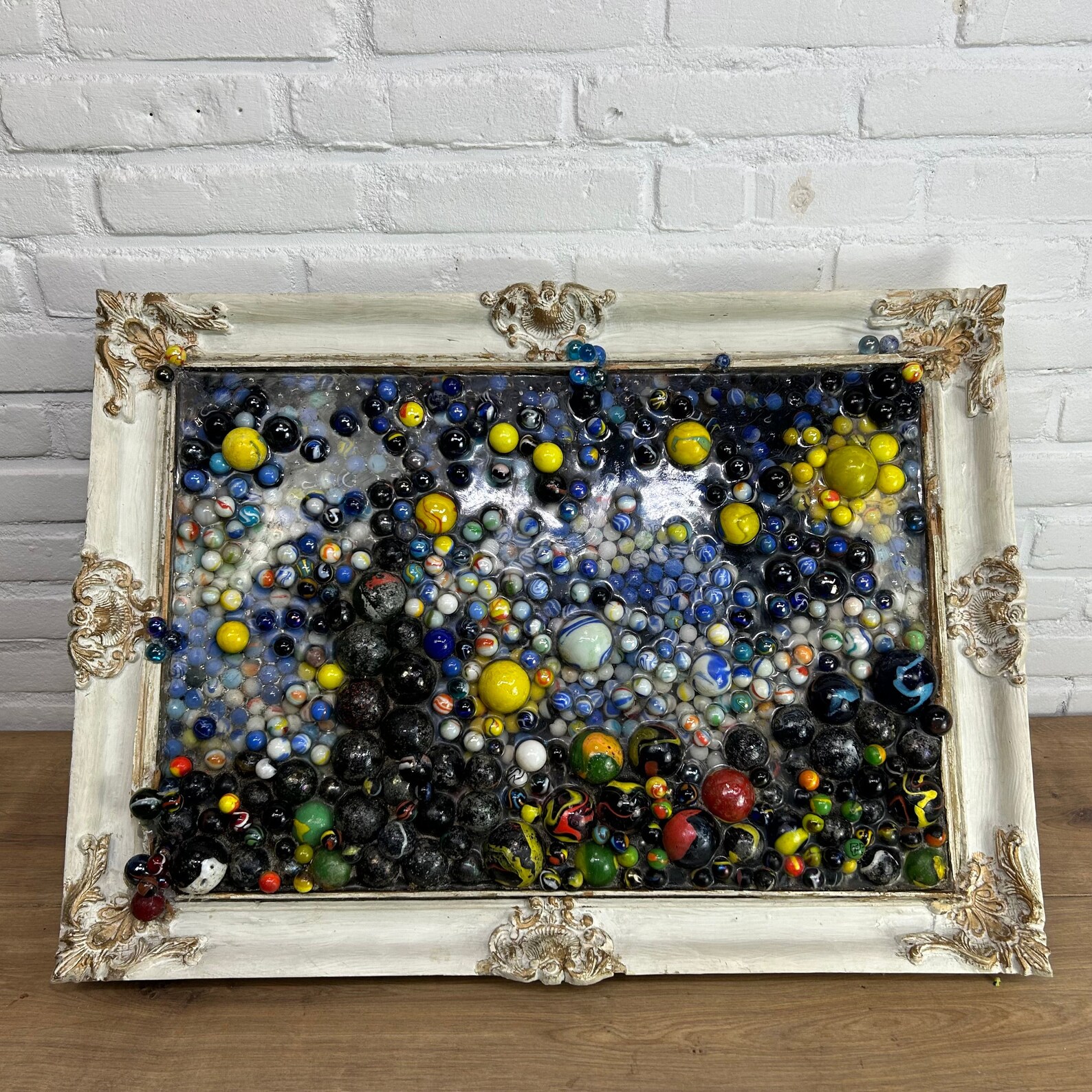 Starry Night of Marbles Original Artwork Also Available as Printed ...