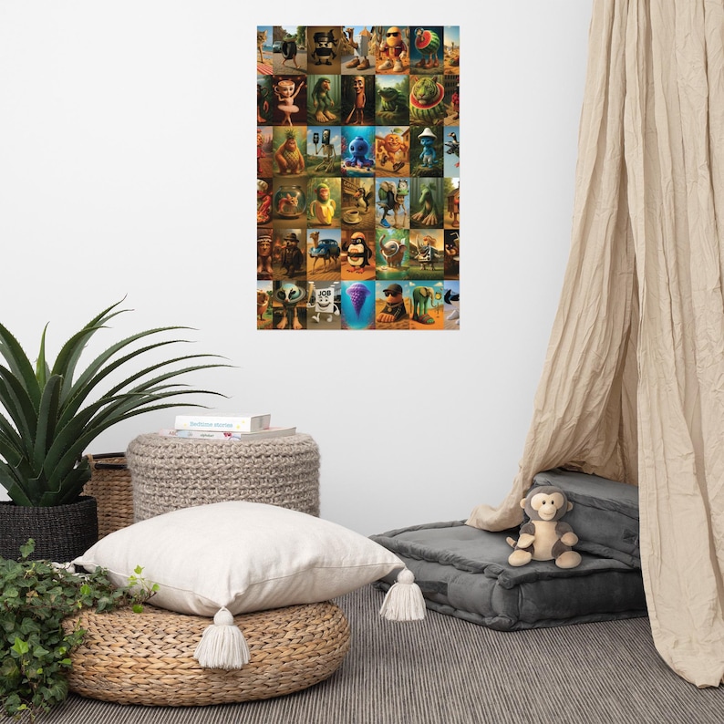 Brain Rot All-stars Poster – All the Famous Italian Brainrots on One ...