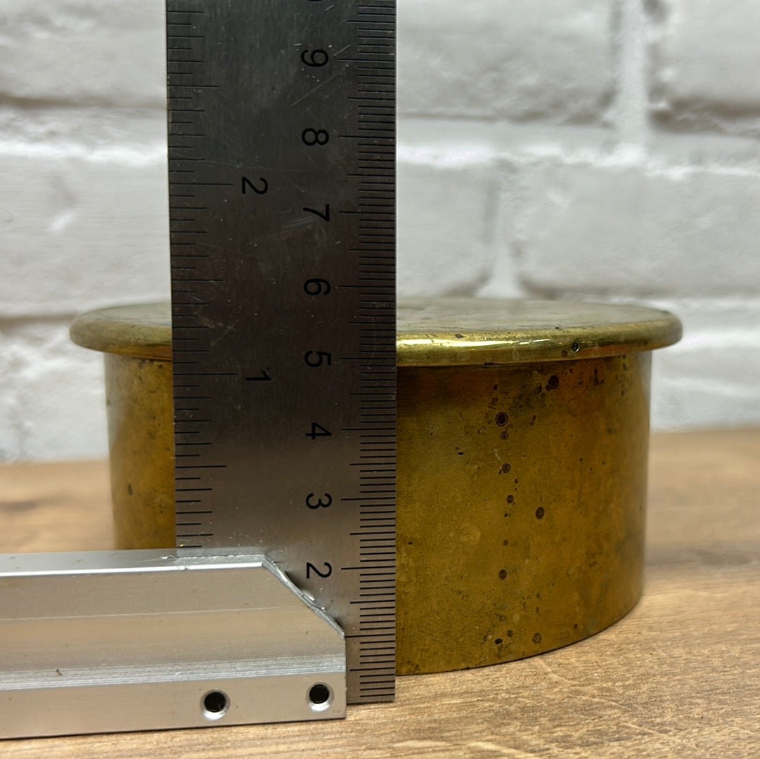 Antique Brass WW1 Trench Art Shell Ashtray - Etsy