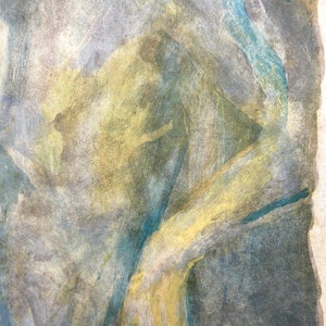 Chris Buursen Lithograph Abstract Person - Etsy