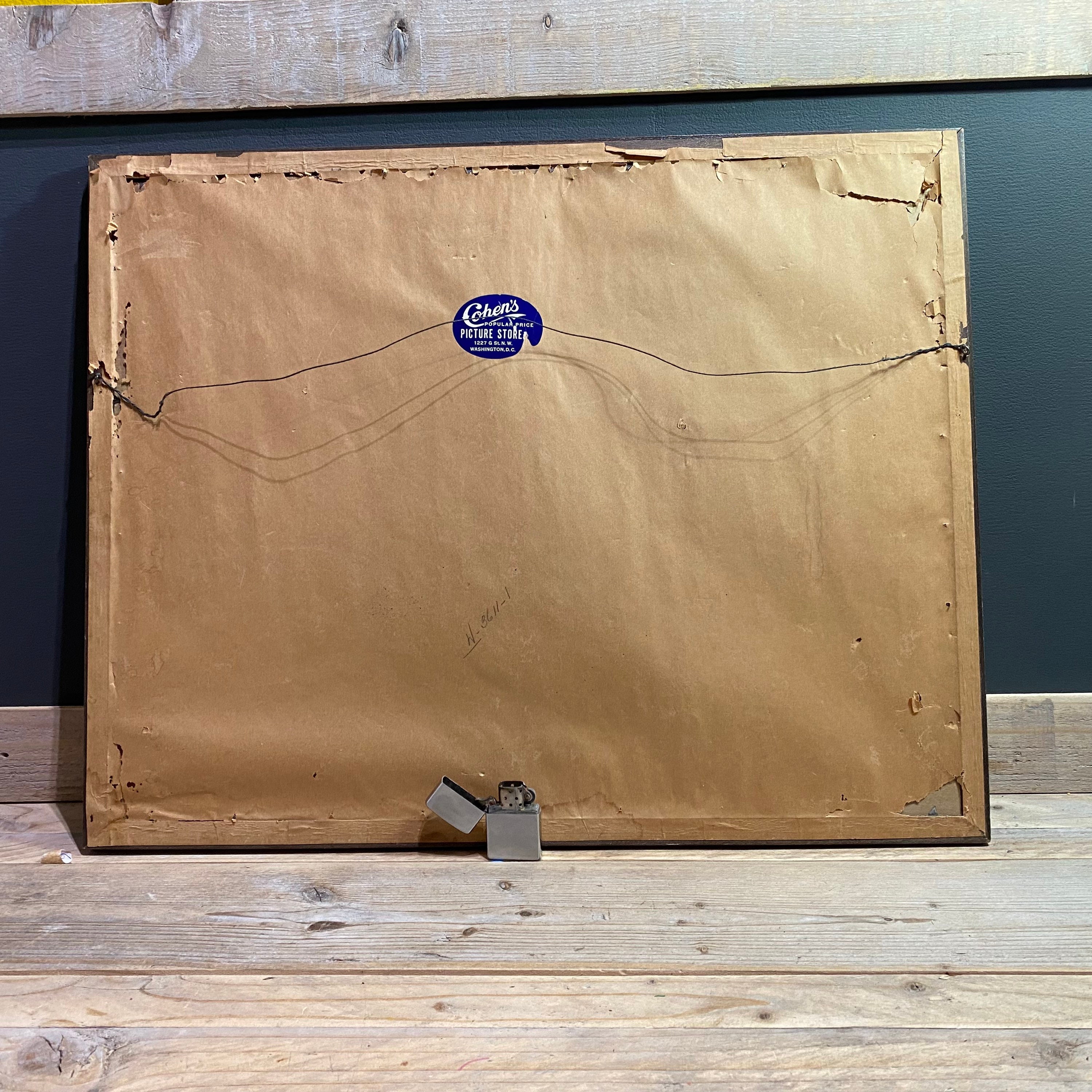 Antique World Map Etching Handcolored Framed Behind Glass - Etsy