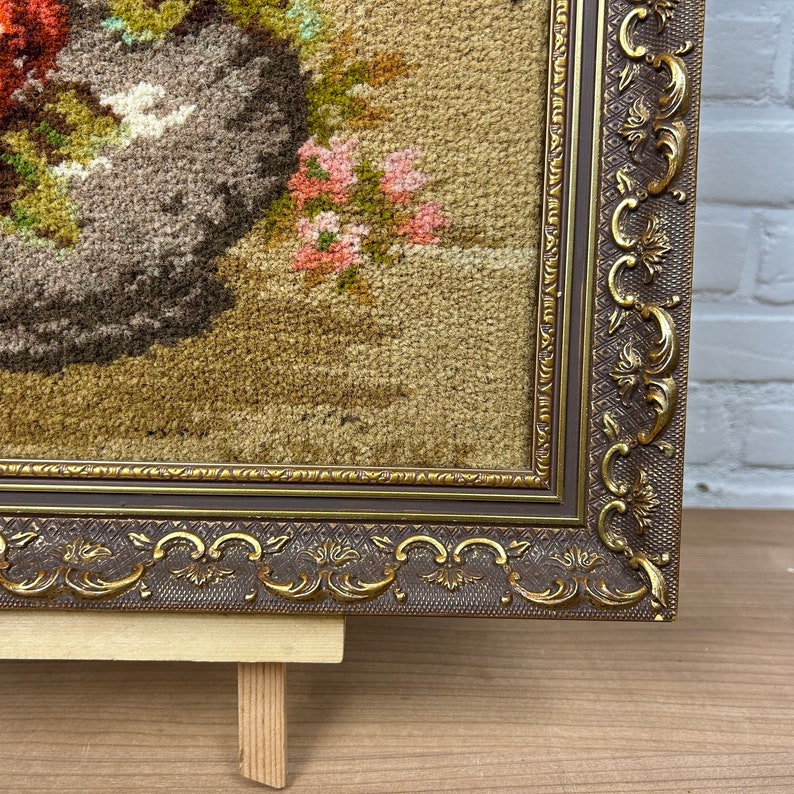 Tufting Still Life of Flowers Tuft Embroidery Cottonwork - Etsy