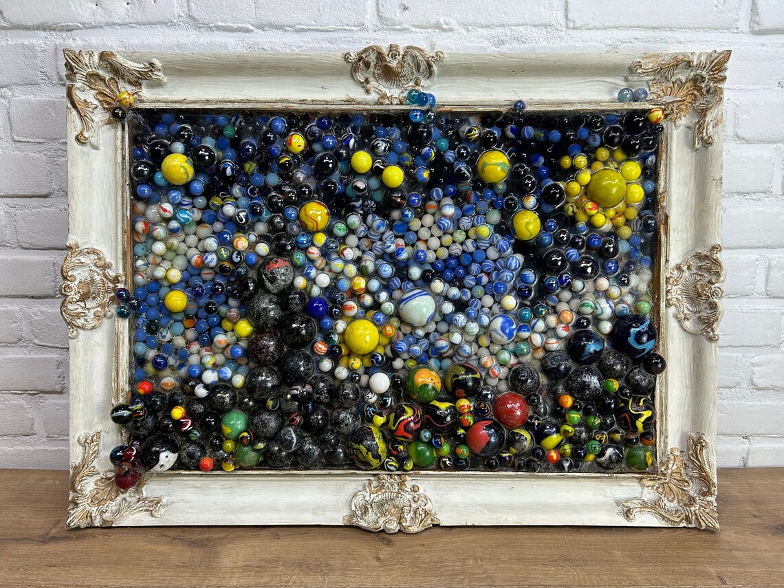 Starry Night of Marbles Original Artwork Also Available as Printed ...