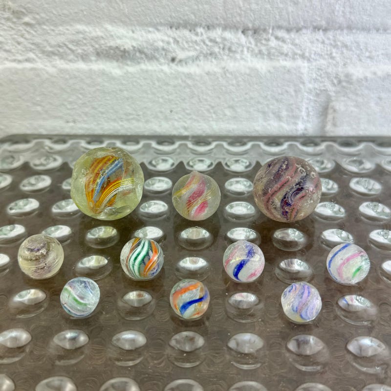 Antique Marbles - Etsy