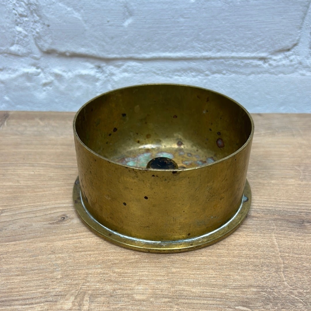 Antique Brass WW1 Trench Art Shell Ashtray - Etsy