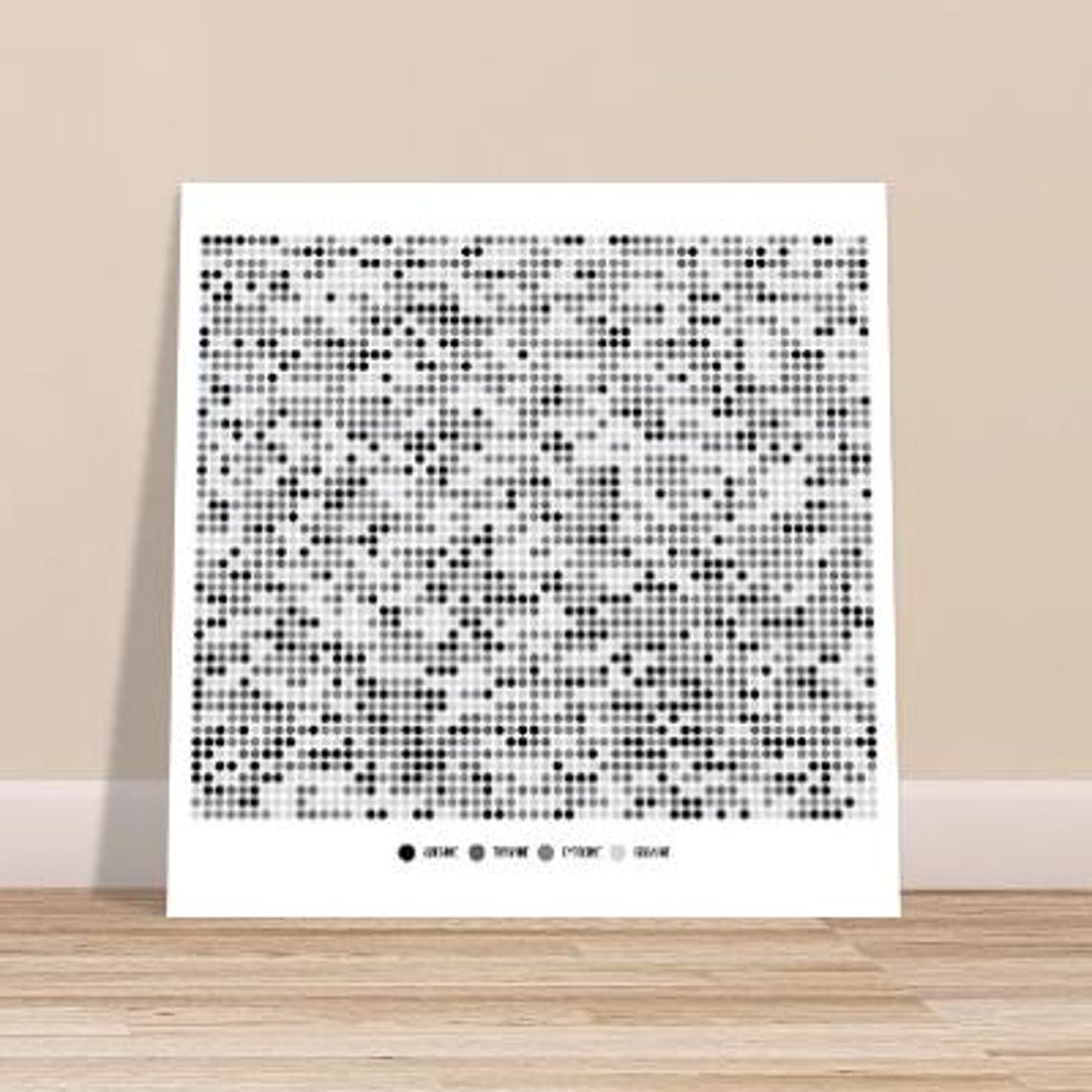Create Your Own DNA Genetic Gene Sequence Visual Poster Digital ...