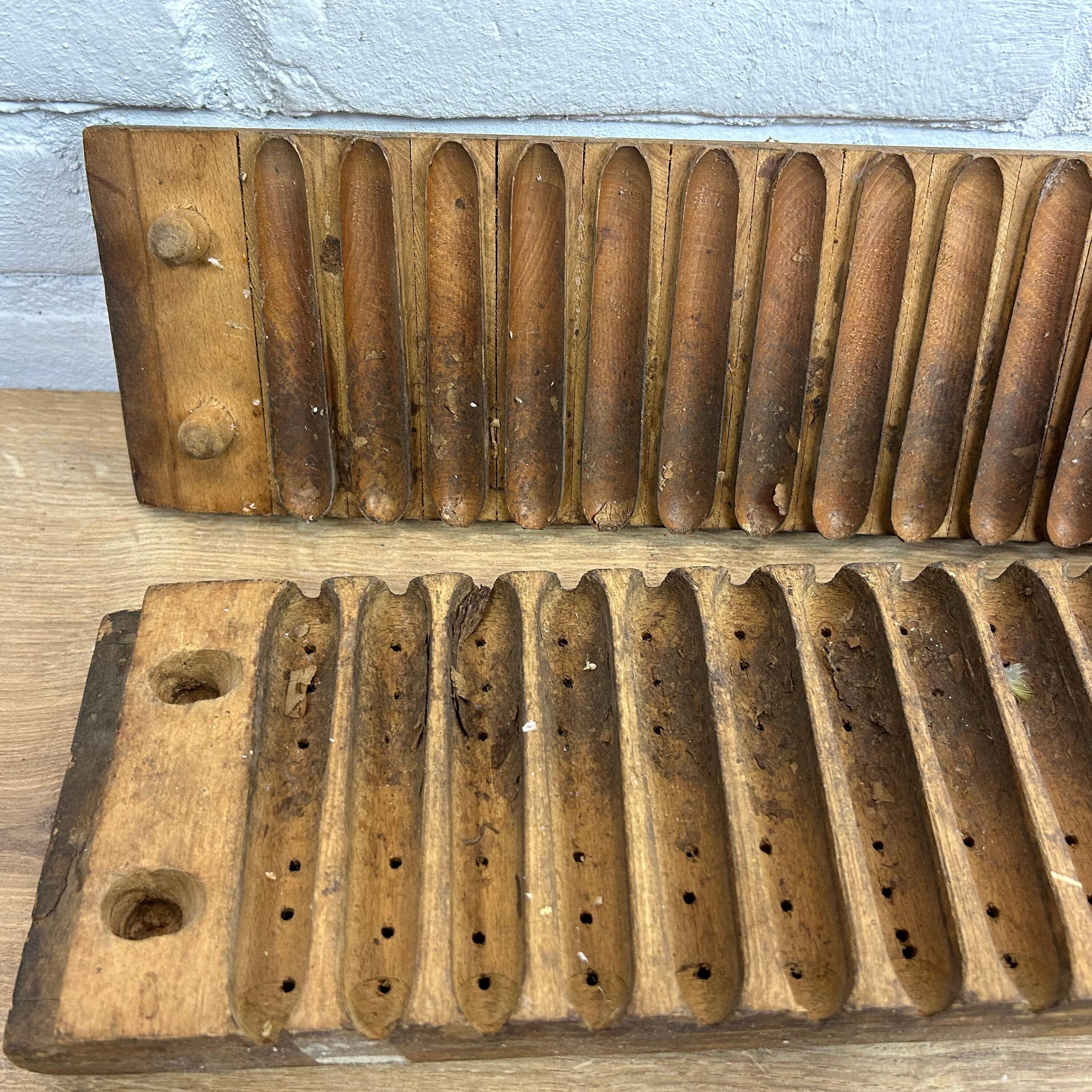 Antique Wooden Dutch Cigar Mold by Perlu Two Wall Hangings - Etsy