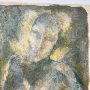 Chris Buursen Lithograph Abstract Person - Etsy