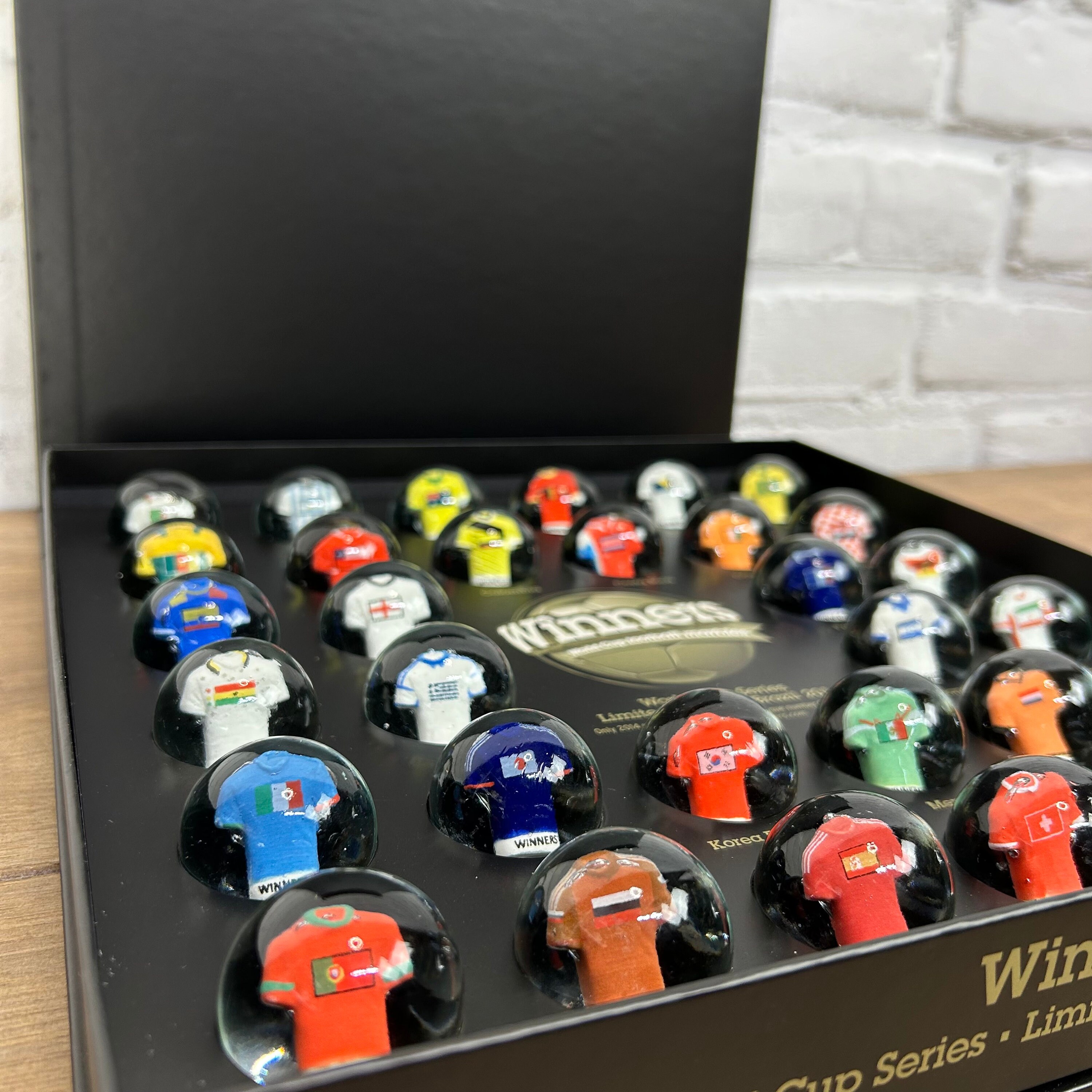 Limited Marbles Box Set World Cup Football Rare Marbles 2014 Free ...