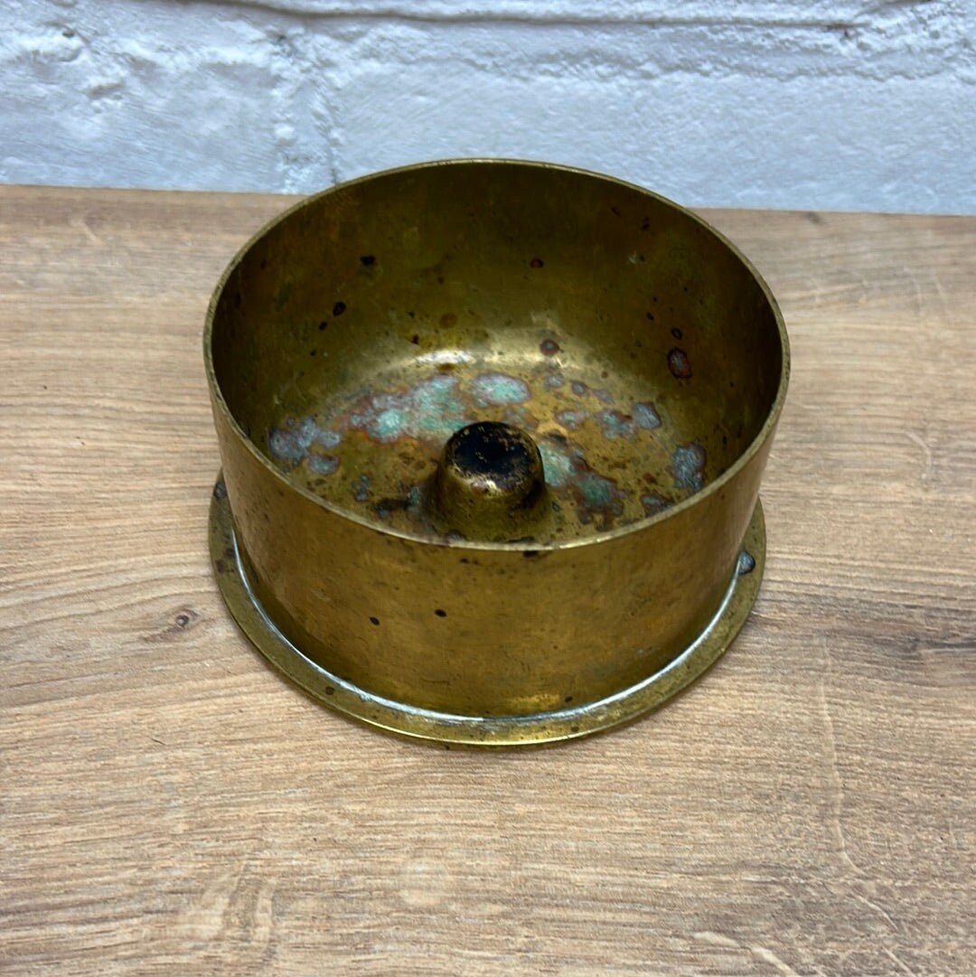 Antique Brass WW1 Trench Art Shell Ashtray - Etsy