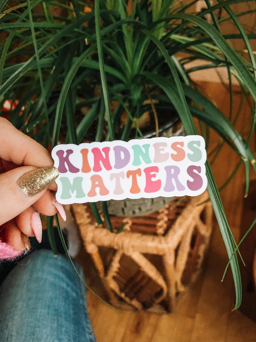 Kindness Matters Sticker, Water Bottle Sticker, Laptop Sticker, Weather ...