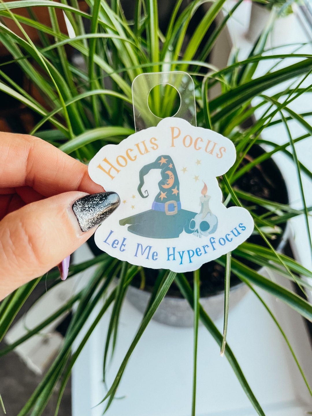 Hocus Pocus, Hyperfocus Sticker, Water Bottle Sticker, Laptop Sticker ...