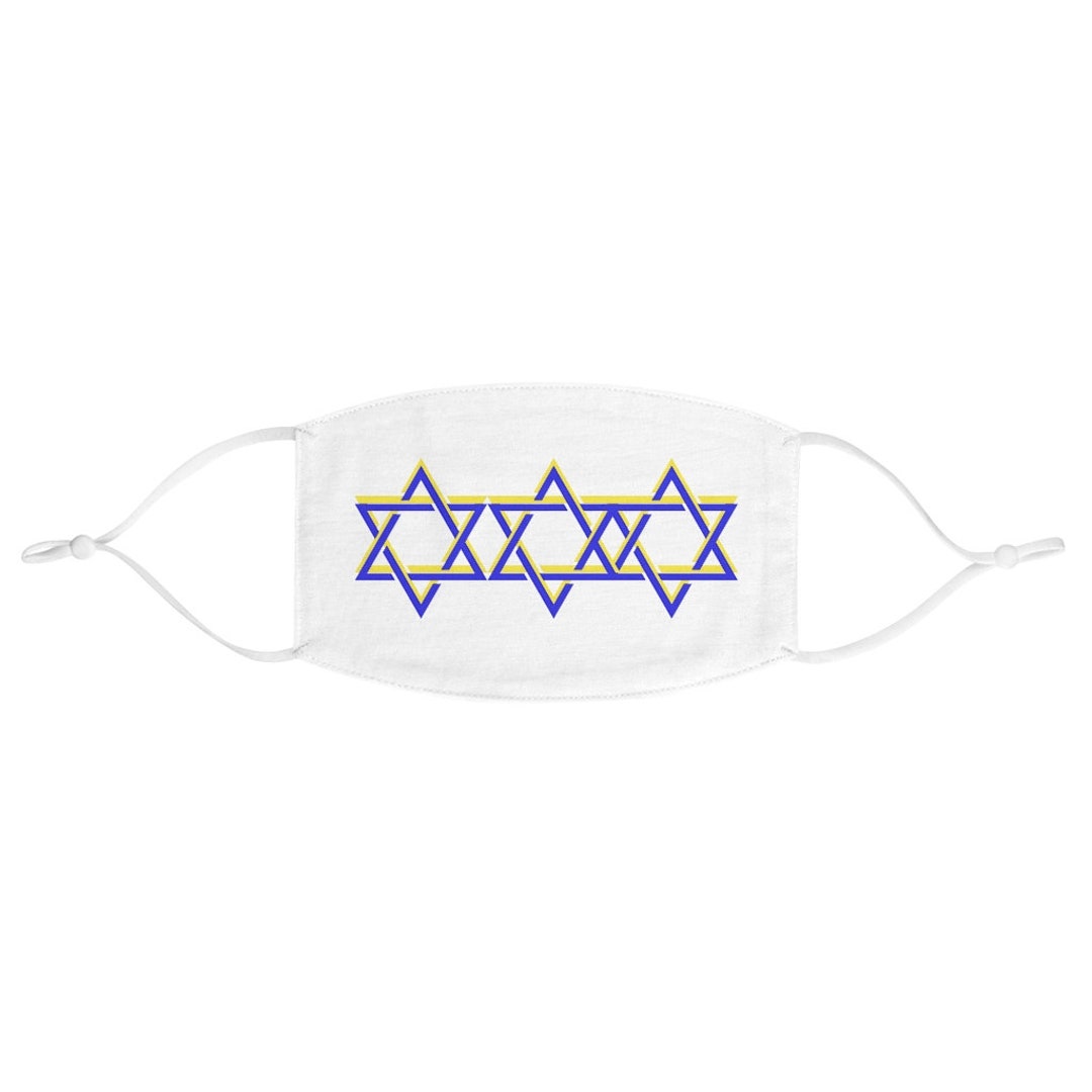 Jewish Face Mask, Jewish Star, Jewish Gifts, Jewish Mask, Jewish Art ...
