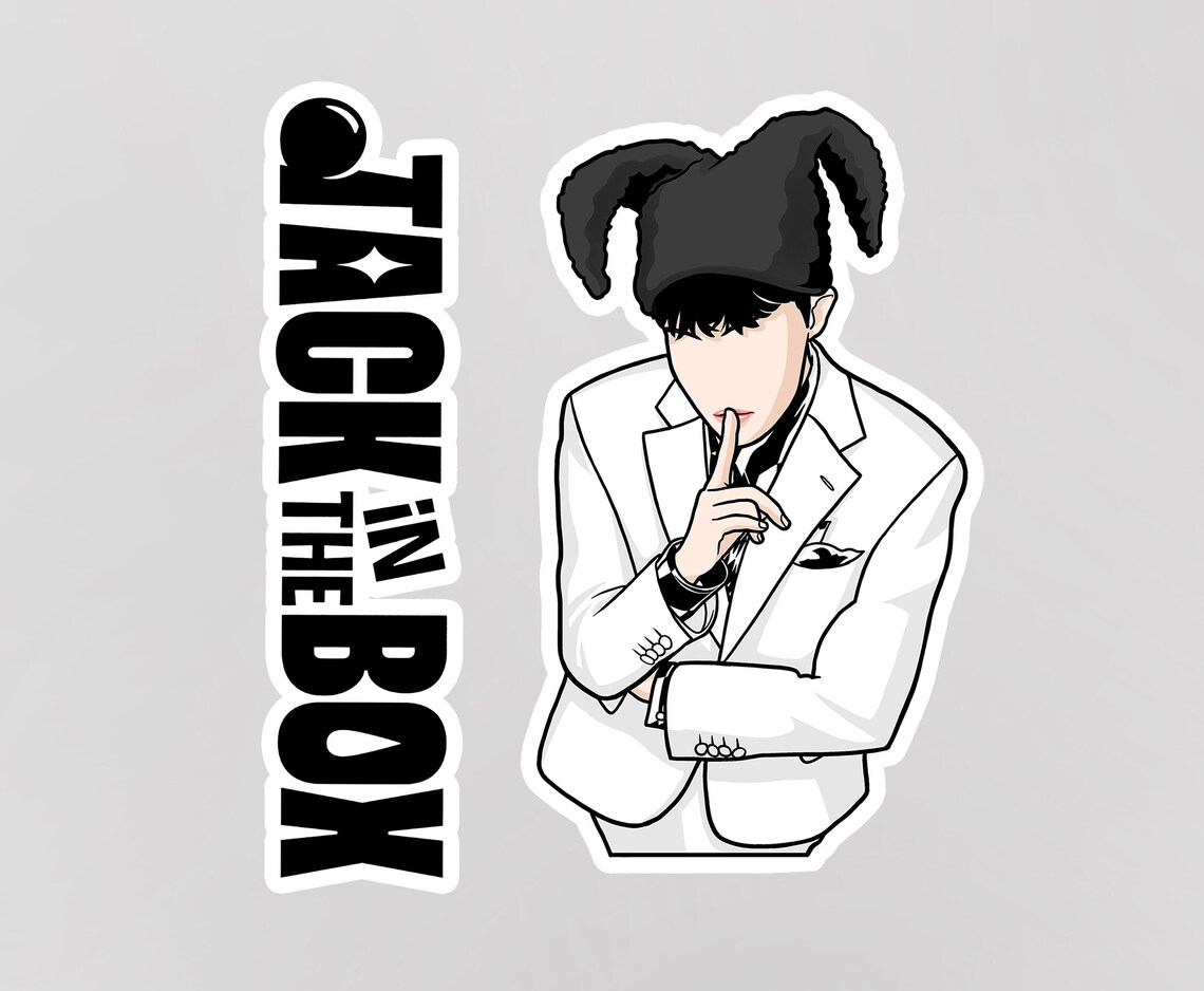 BTS J-hope jack in the Box Bubble-free Stickers - Etsy Hong Kong