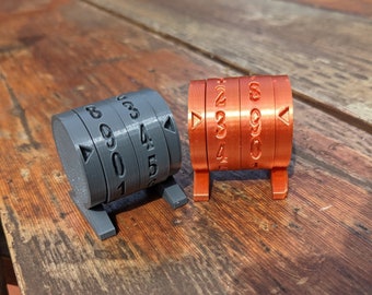 3d Printed Life Counter Stl File - Etsy