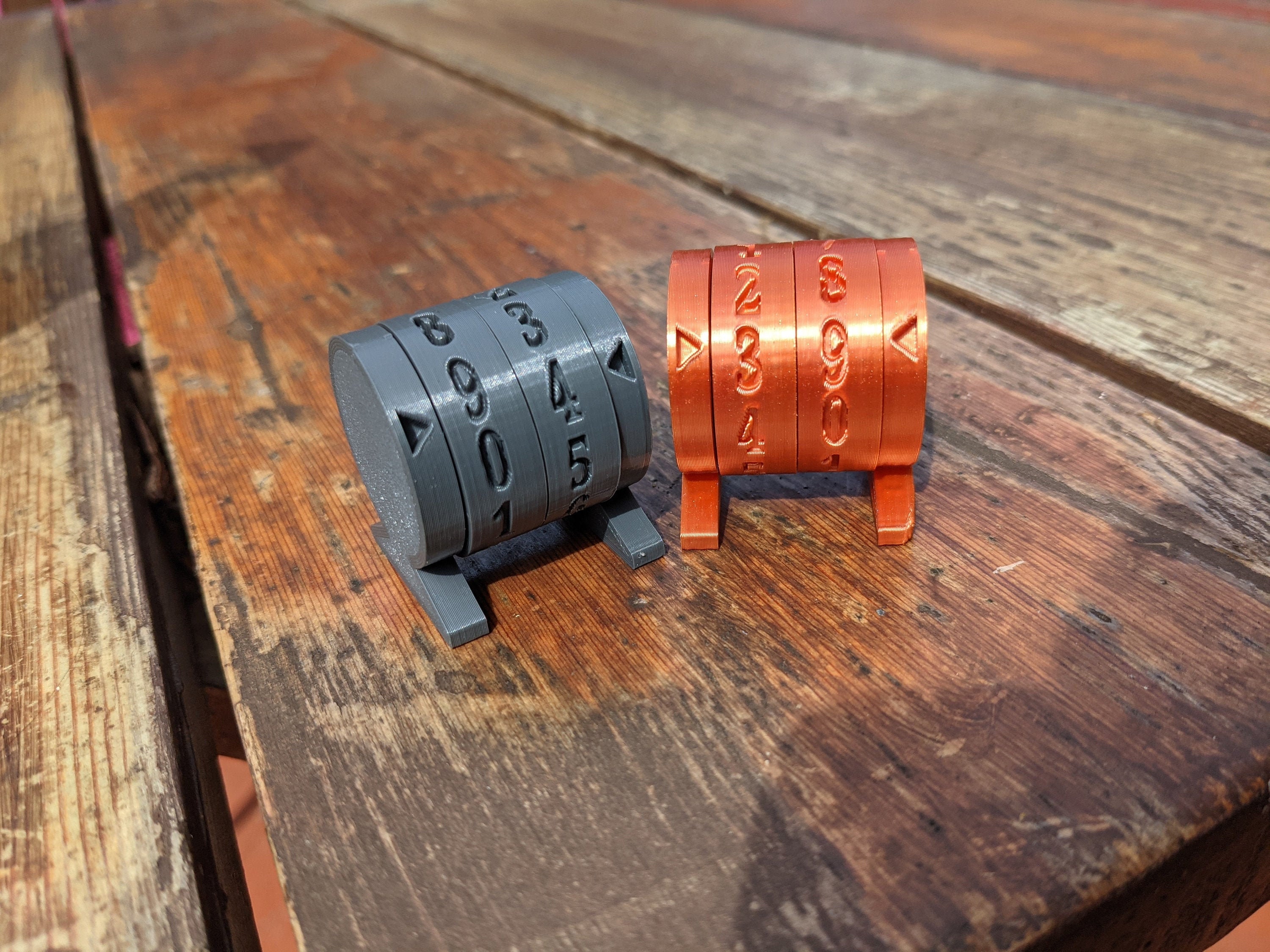 3D Printed Life Counter STL File - Etsy