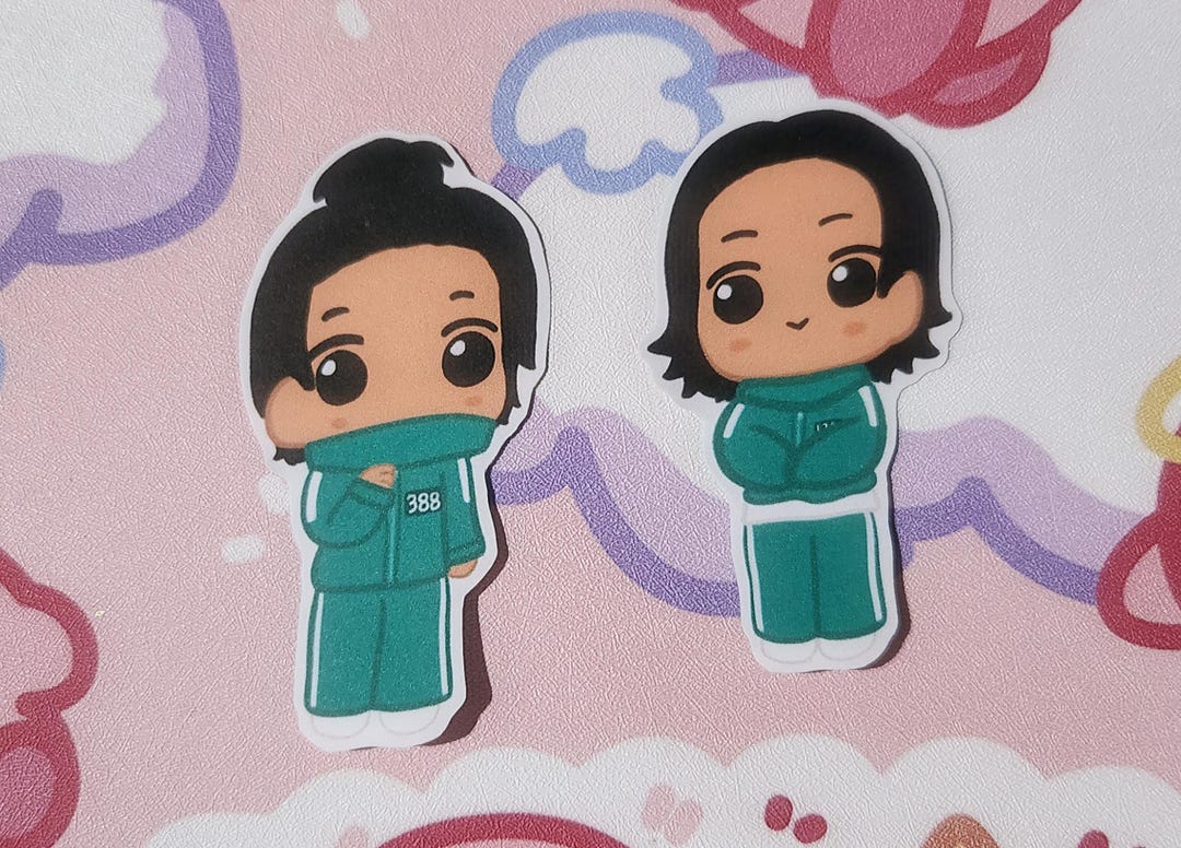Squid Game Namgyu + Daeho Stickers - Etsy