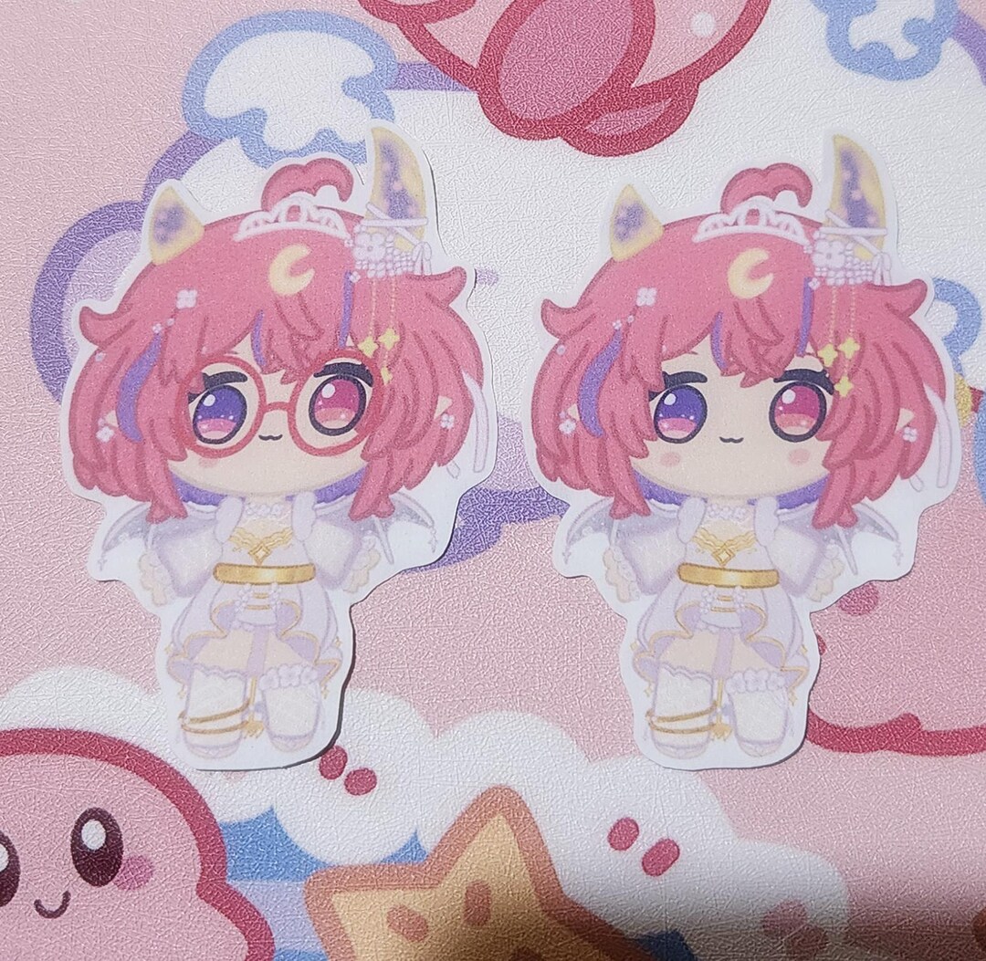 Vtuber Ironmouse Stickers - Etsy